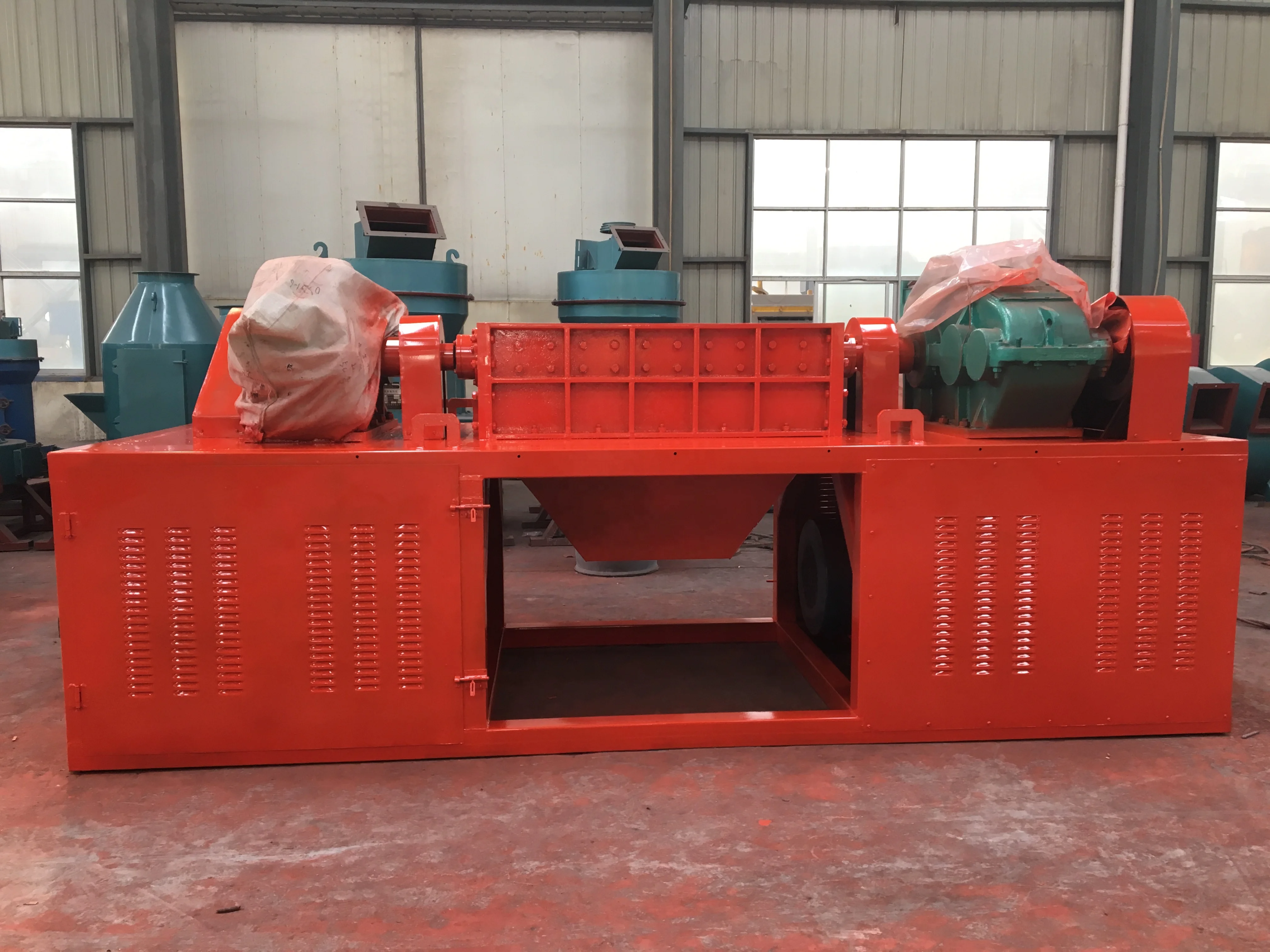 E-waste Dtv Oil Filter Double Shaft Plastic Shredder Machine| Alibaba.com