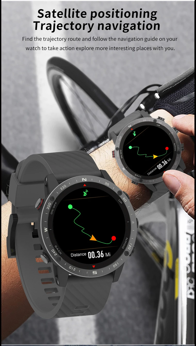Sunroad GPS Sports Watch - Advanced Features & Waterproof