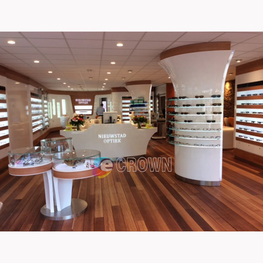 Bespoke Store Design Sun Glass Counter Optical Kiosk Cabinet Optical ...