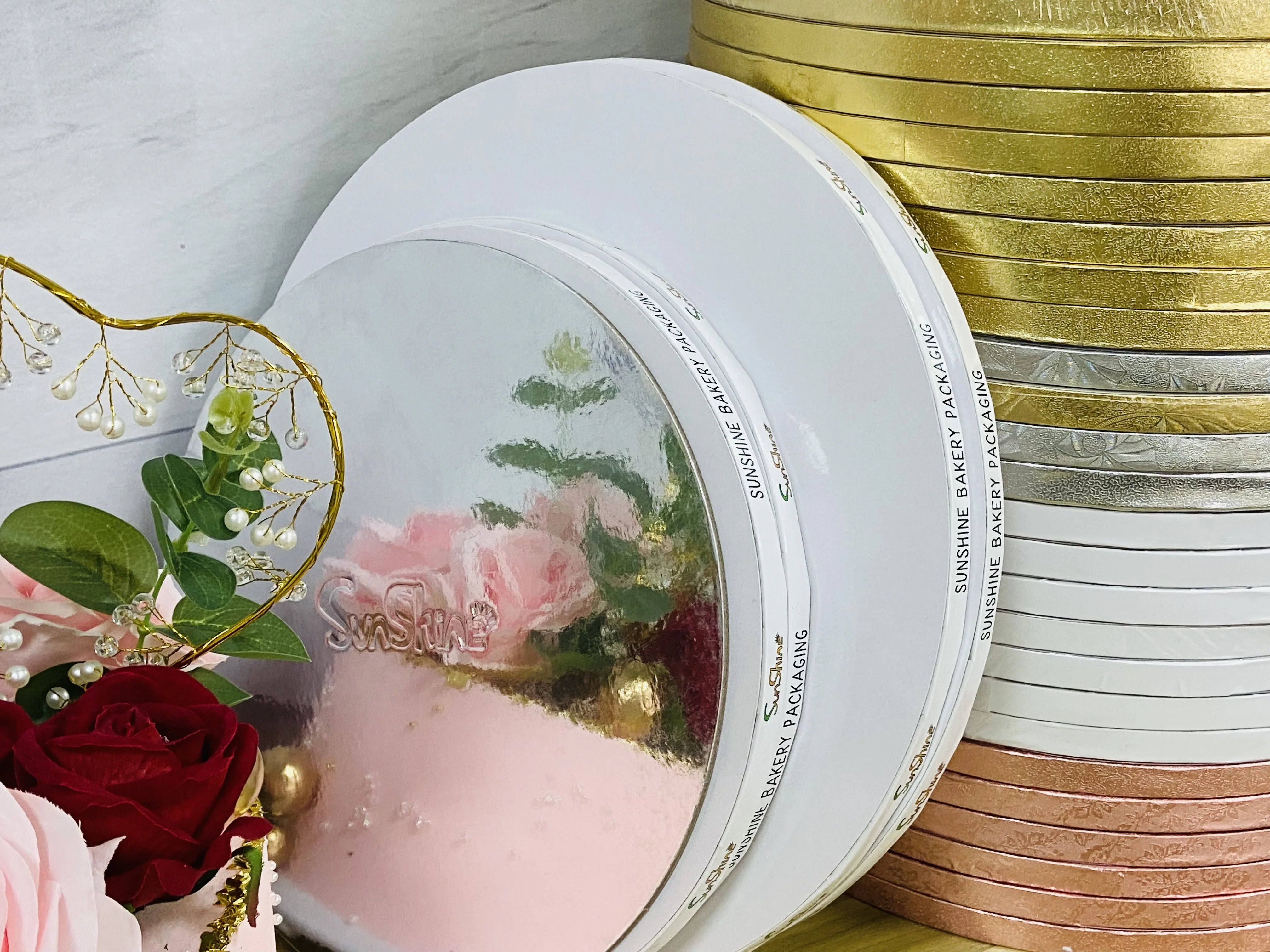 Custom Cake Boards - Personalized Greaseproof Solutions