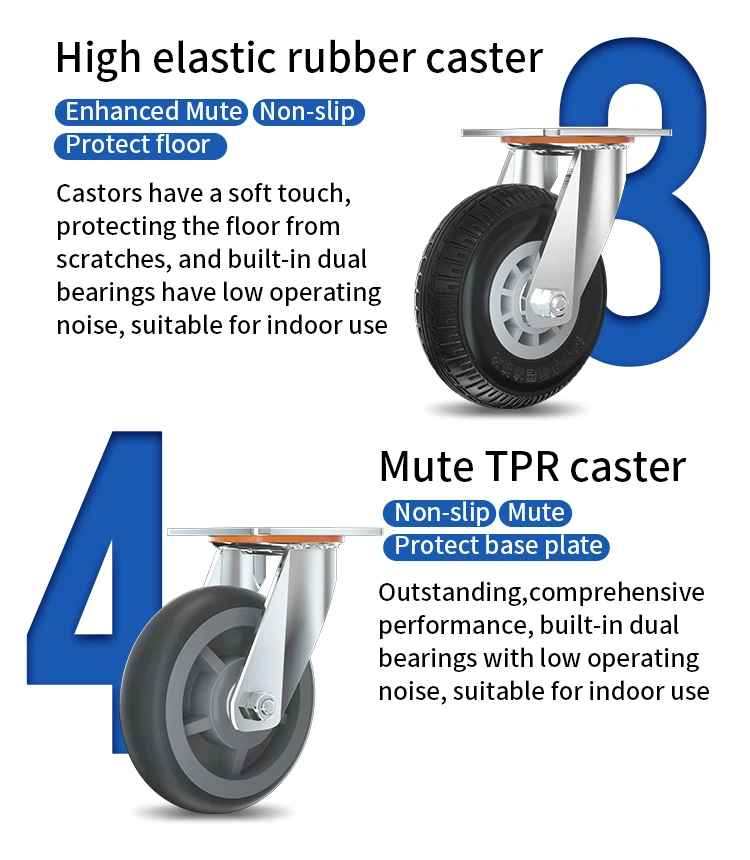 120*70cm Stainless Steel Hand Push Trolley - 1000kg Capacity