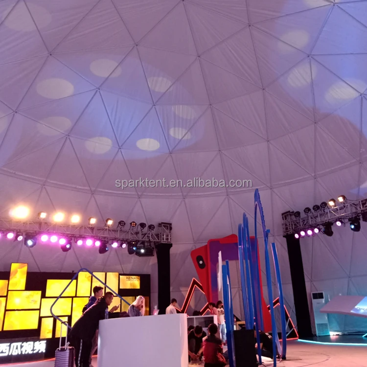 25m Diameter Geodesic Dome Tent - Perfect for Outdoor Events