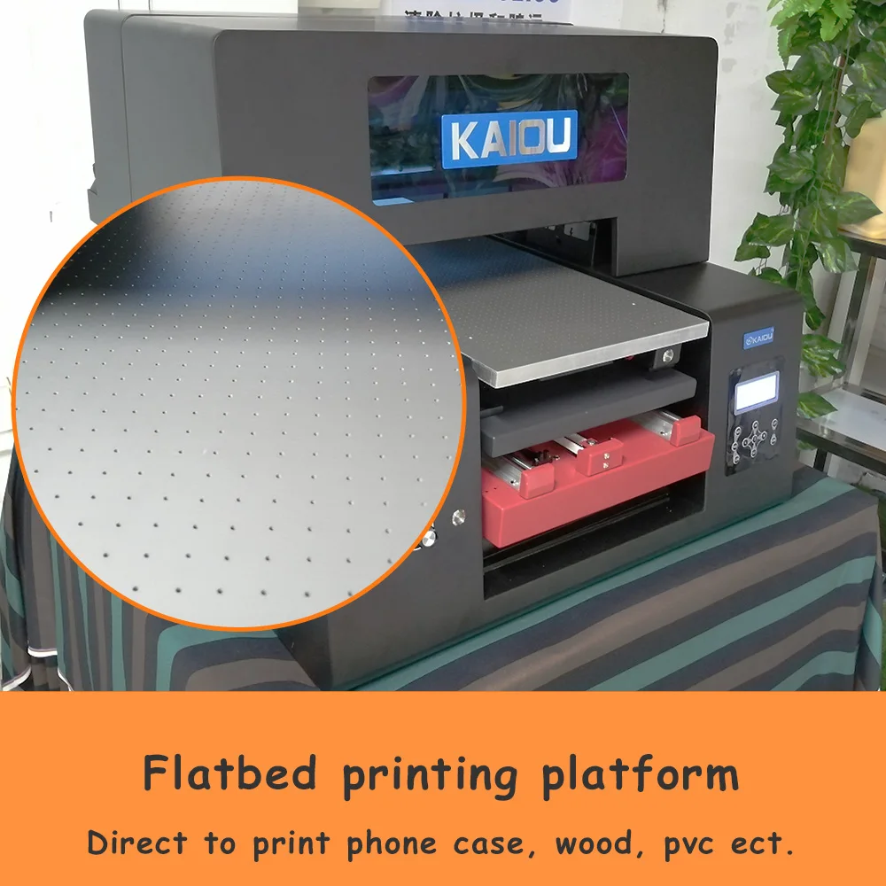 Uv Flatbed Printer Inkjet Visual Positioning Printer Uv Led Printing ...