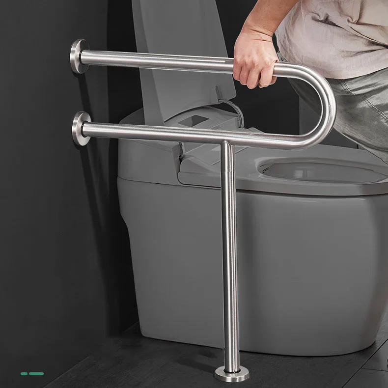 Customizes Toilet Handrail Bathroom Safety Grab Bar Toilet Bar Disabled ...