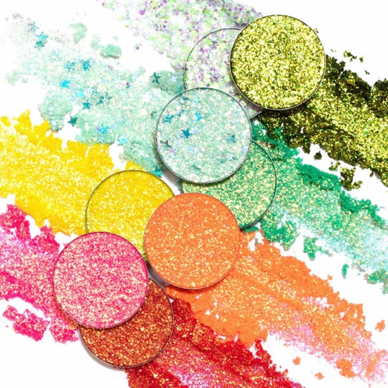 Diy Cruelty Free Makeup Luxury 9 Color Shimmer Vegan High Pigment ...