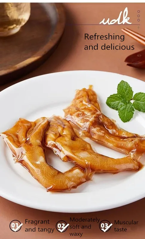 Delicious Boneless Spicy Duck Feet - Made in China