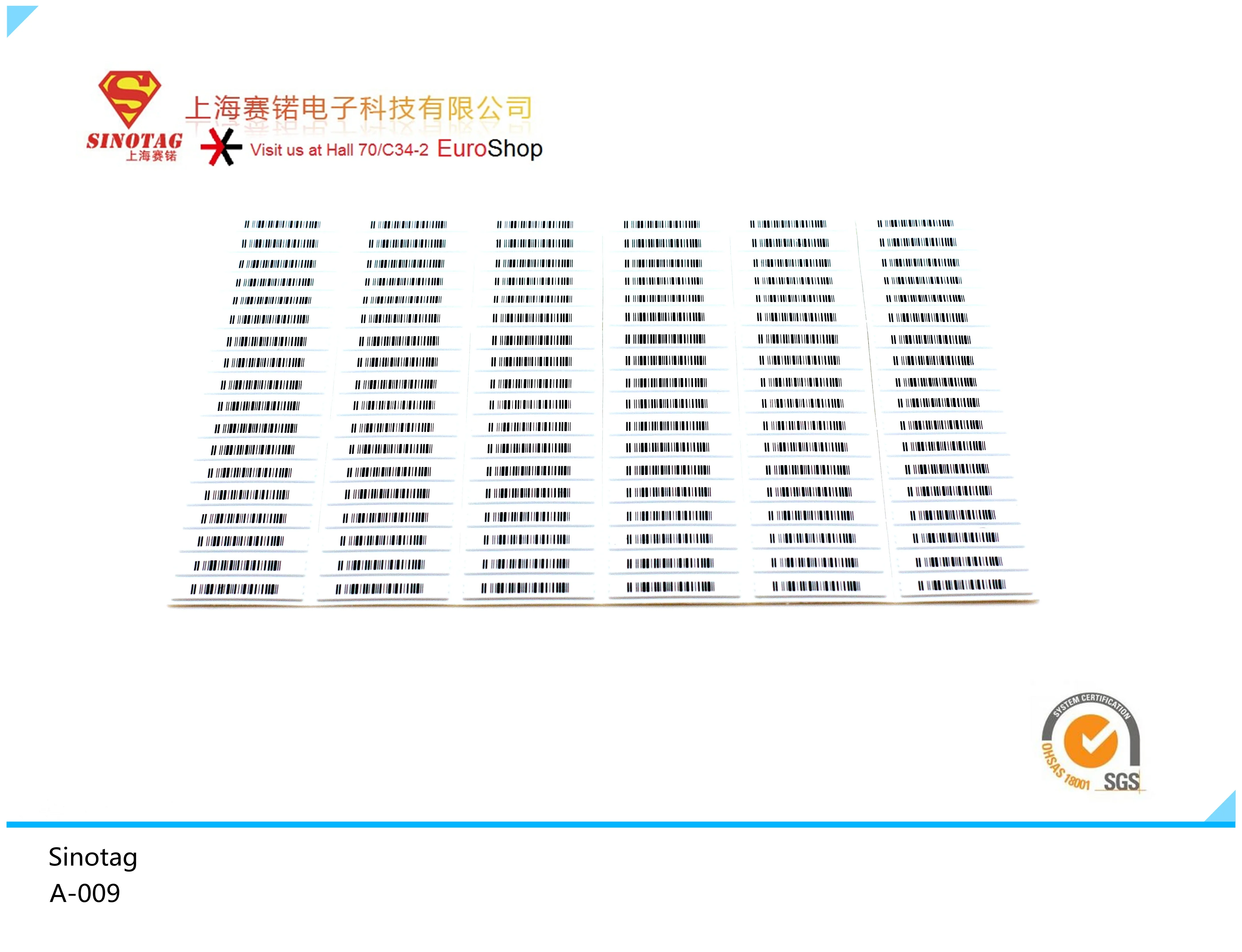 20250328 Supermarket DR Barcode Security Label for Retail Store A-009 ...