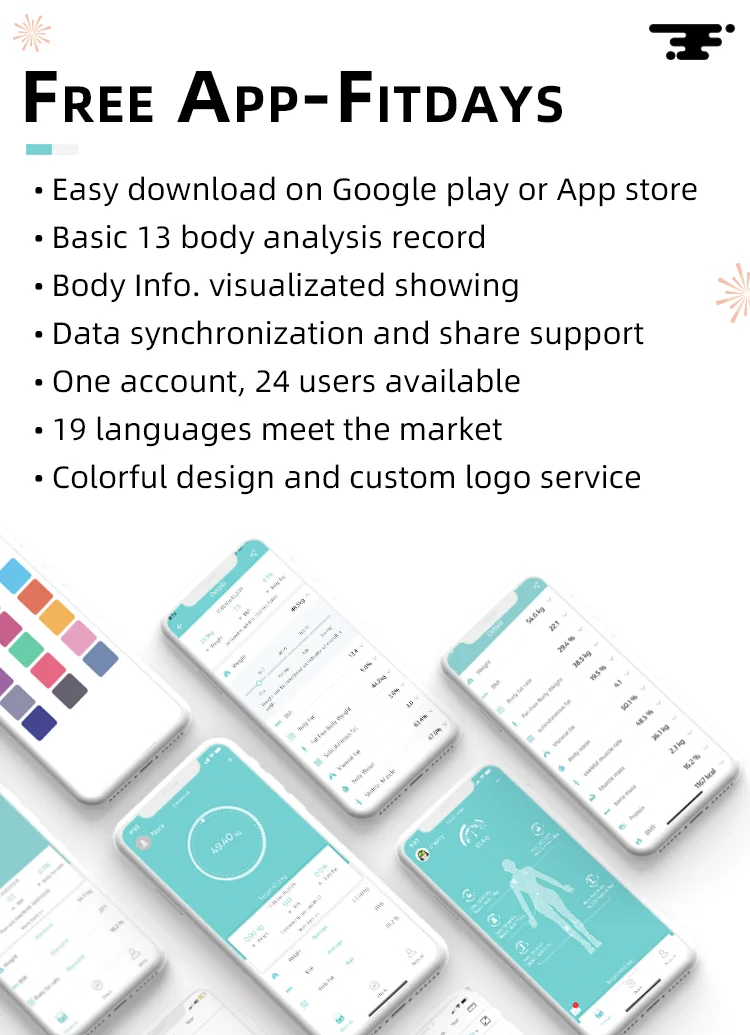 Welland Big Va Screen Bmi Analyzer Electronic Smart Body Fat Weighing Scale - Buy Weight Scales ...