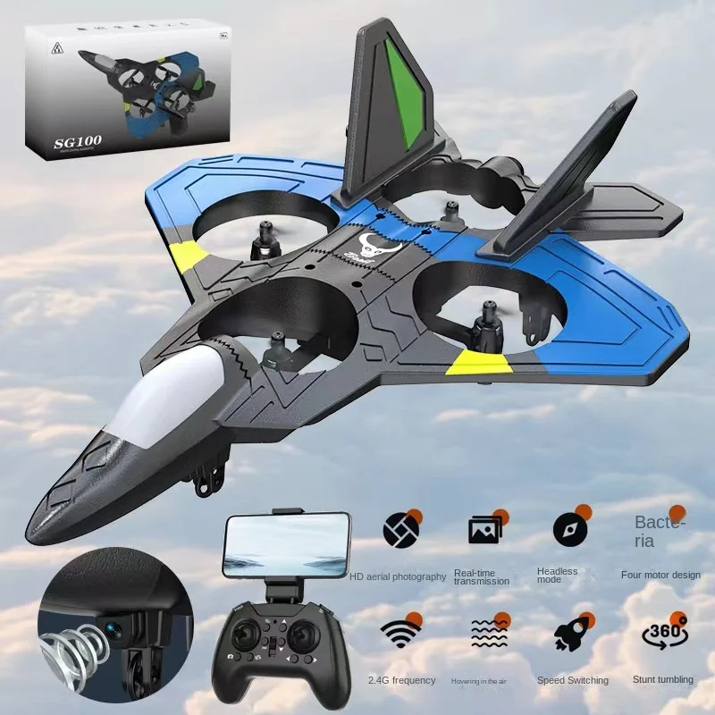 Sg100 Warplane Remote Control Airplane Aircraft Video Camera 360 Degree ...