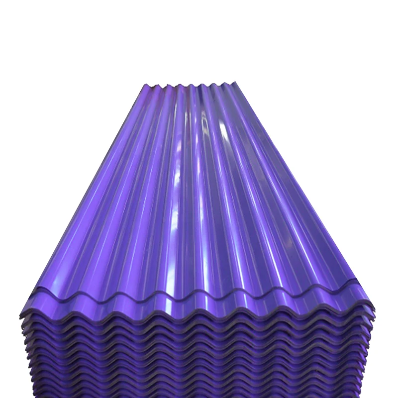 0.15mm-0.8mm Galvanized Corrugated Metal Roofing Steel Plate In Stock ...