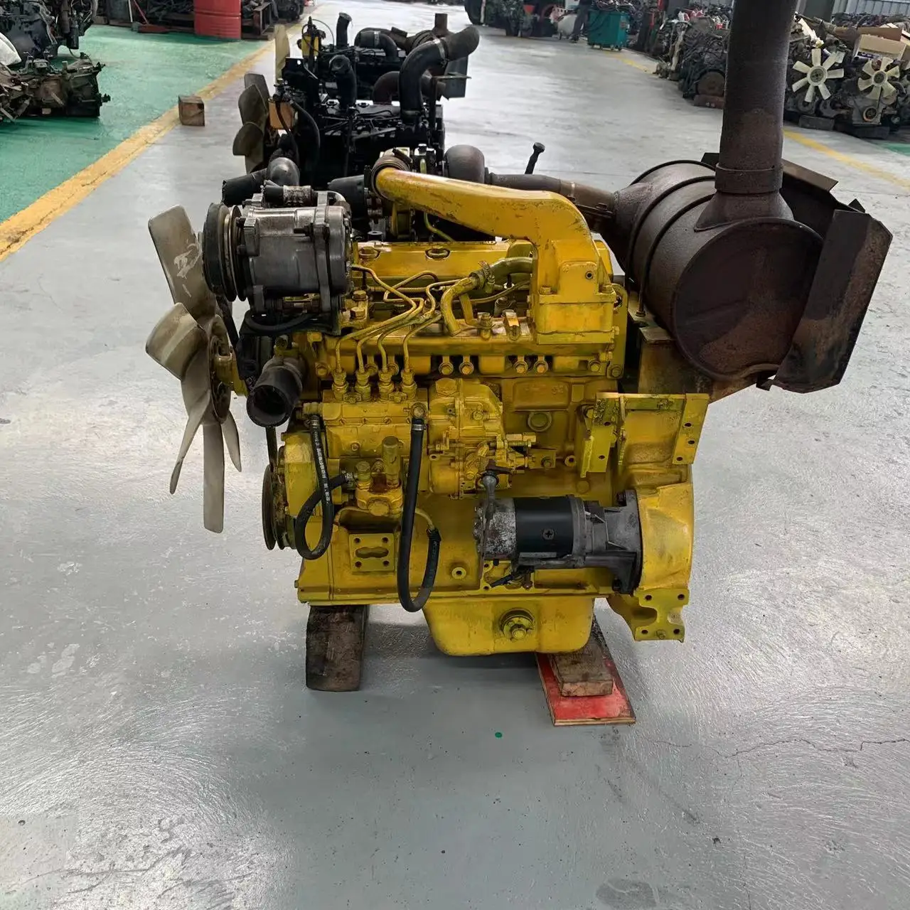 Japanese Second-hand Diesel Engine 4d95t Komatsu Excavator - Buy Diesel ...