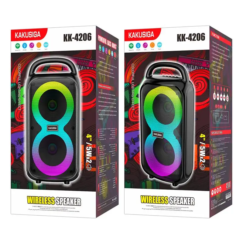 Kakusiga Portable Microphone Audio Integrated Microphone Home Singing ...