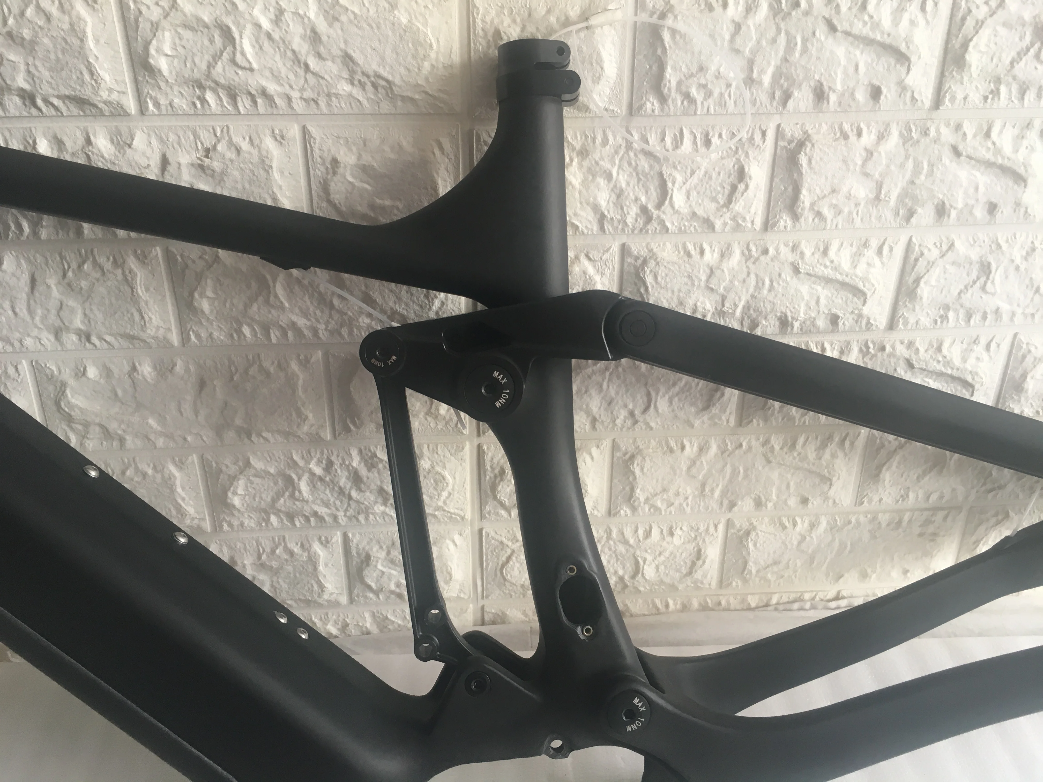 Top-fire Full Carbon Suspension Mountain Bike Shimano Du-ep800 Motor ...