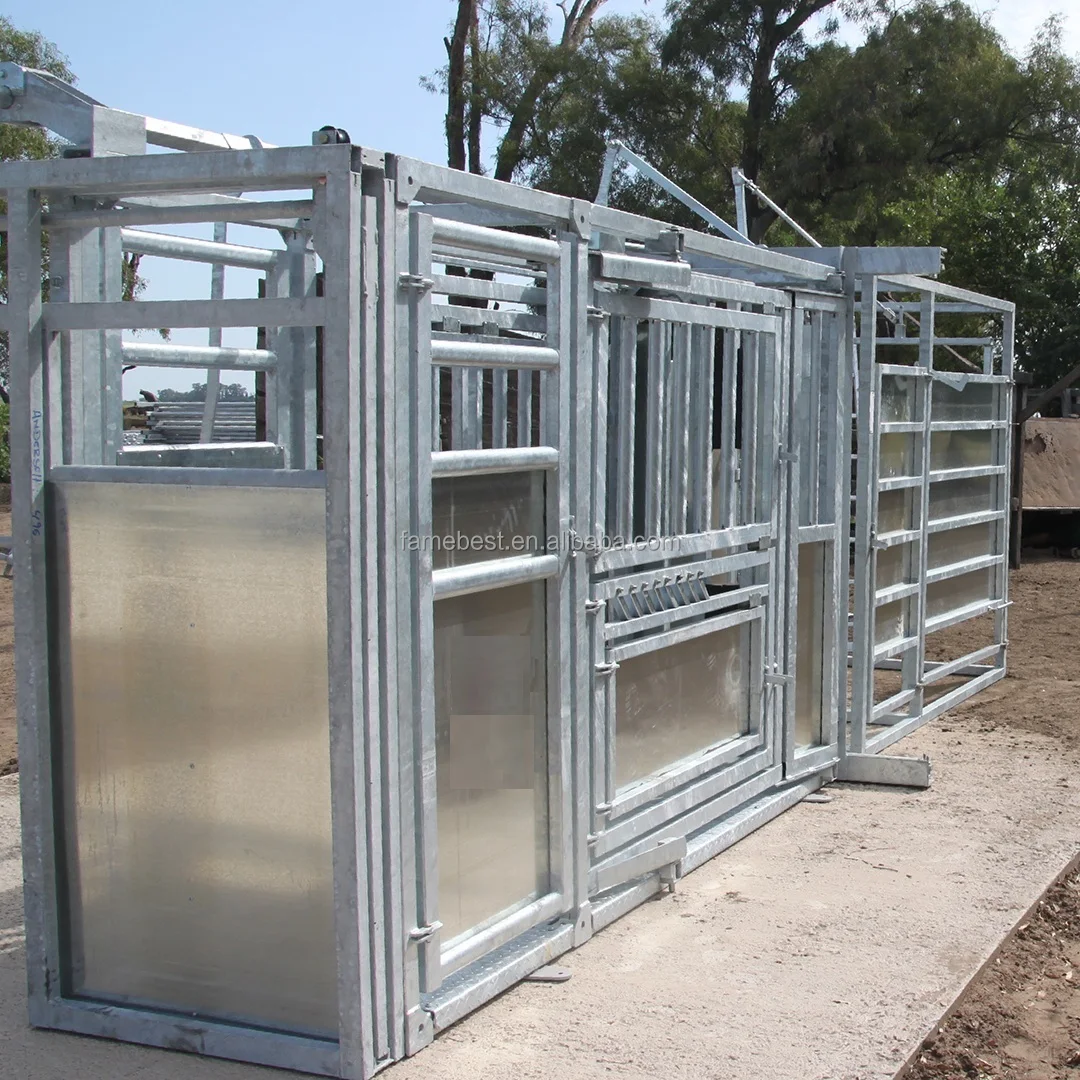 Cattle Crush Headlock Panels Cattle Crush Handlers & Weigh Crates ...