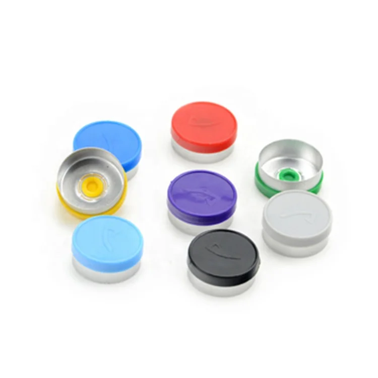 Custom Printed logo 20mm Vial Cap Custom 10ml Vial Aluminum Cap with ...