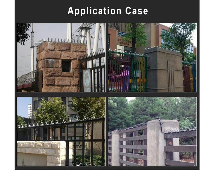 Galvanized Steel Wall Spikes Security Razor Spike Stainless Steel 316 ...