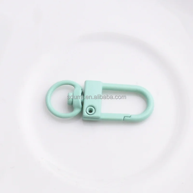 Hot Sales U Shape Bulk Key Chain Blank Key Rings Swivel Snap Hook Clasp ...