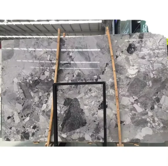 Fantasy Grey Marble Slab Polished For Construction Project - Buy Grey Marble fantasy Grey Marble ...