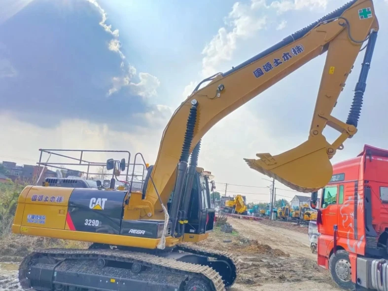 29 Ton Used 329D2 Crawler Excavator 29ton Used Construction Machinery ...