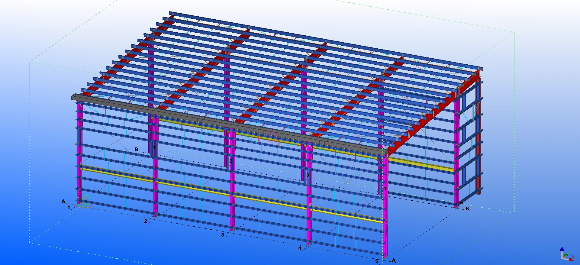 Alibaba.com: Prefabricated steel structure canopy building, assembled ...