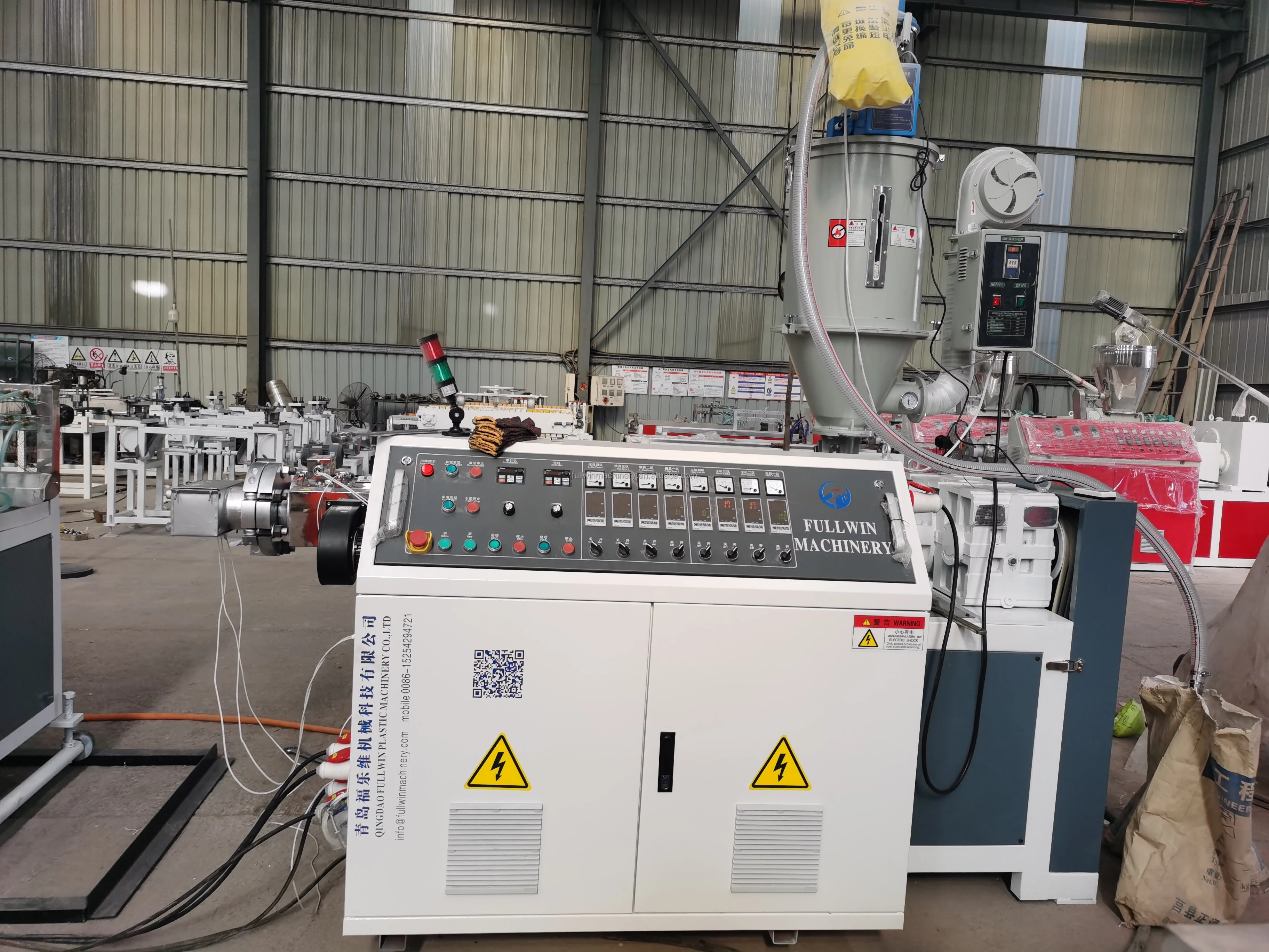 High Output Plastic Pvc Angel Bead Extrusion Production Line Pvc Corner ...