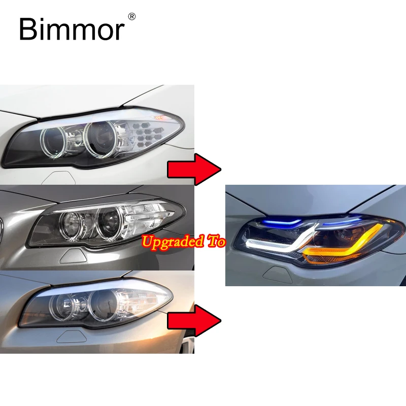 BIMMOR Modified Headlight for BMW F10 F18 Xenon Headlights 2010-2016 ...