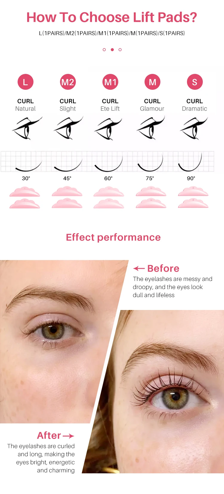 Disposable #1 2 Lash Lift Kit - Semi-Permanent Lash Curl