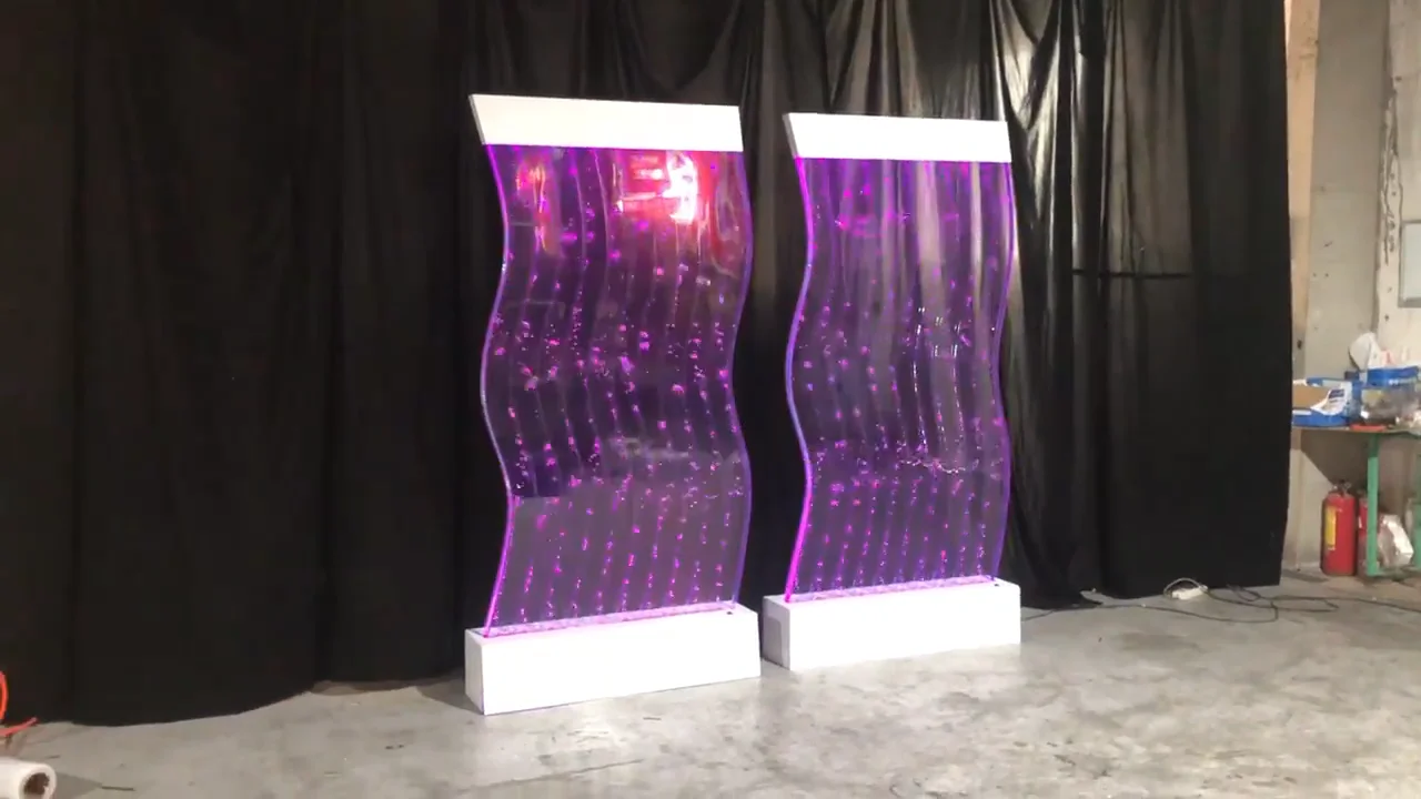 Wave Designs Water Features Indoor Room Dividers Designed By Bubble ...