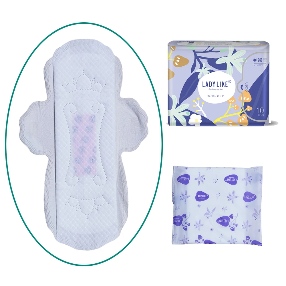 Angel Moon Sanitary Pad - Ultra Thin, Cotton, and Mint