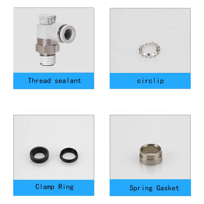 PTL Series Airtac /SMC Push Lock Speed Regulating Valve