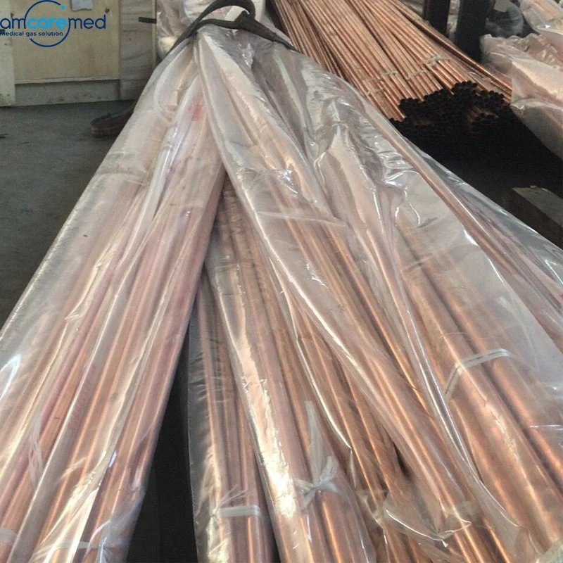 Medical Degreased Copper Tube Pipe Medical Grade Copper Tube 12mm, 15mm ...