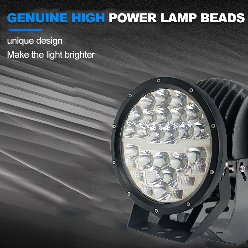 15840lm Truck 4wd Offroad Spotlight 4x4 8.6" Car Led Work Light 24v 12v ...