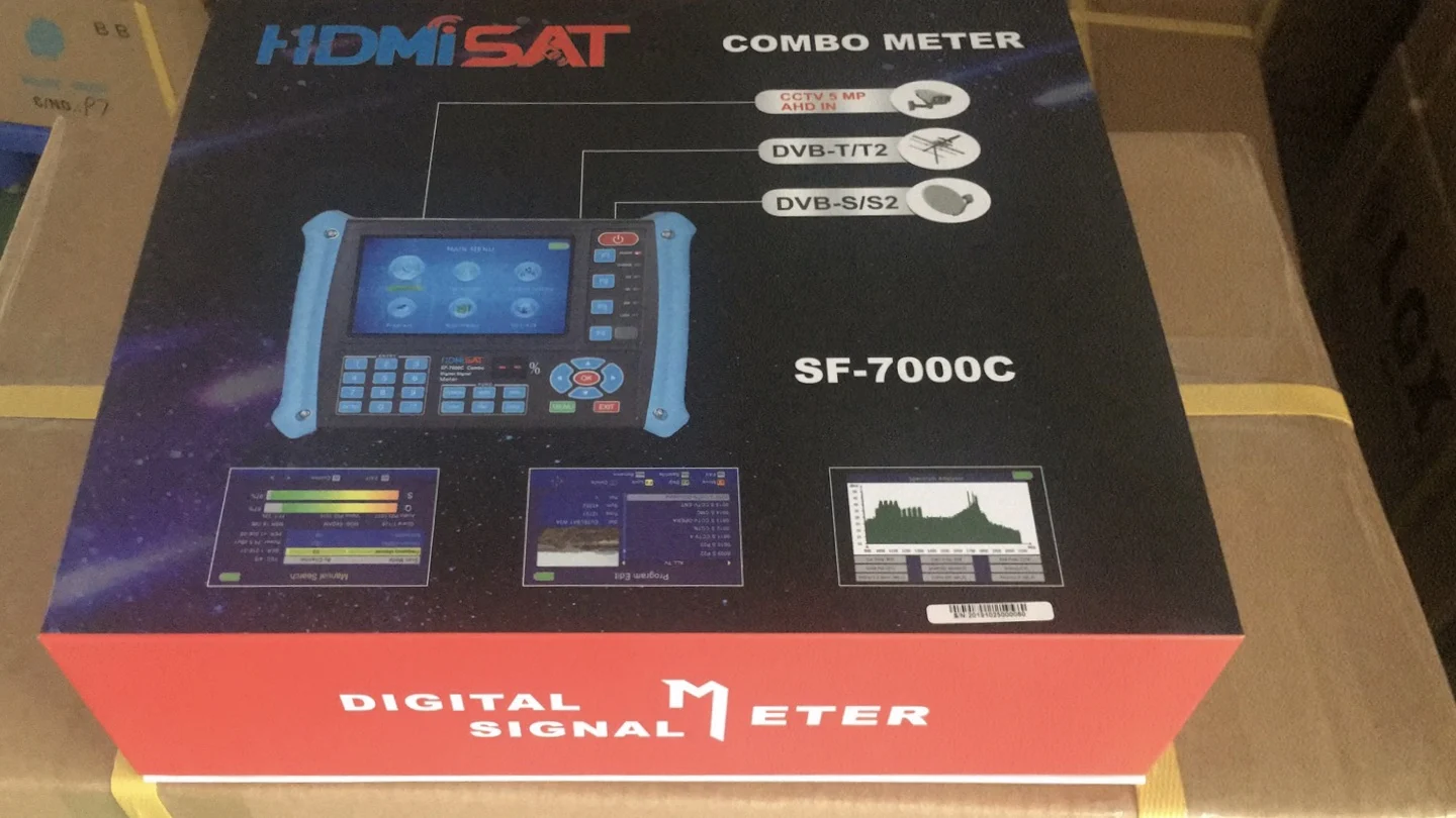 Gecen Sf-3700gc Digital Satellite Finder Meter Professional Hd ...