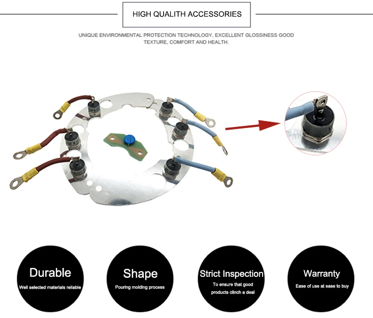 High Current Rotating Bridge Rectifier Diode 82pfr80