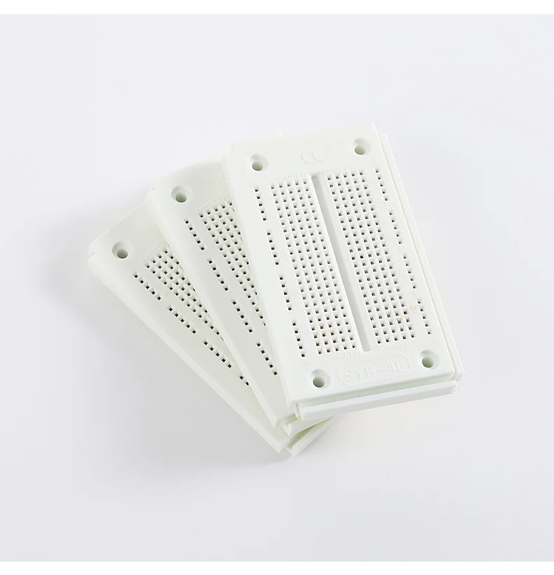 270 Points/pins/holes/ties Pcb Bread Board Syb46 Solderless Breadboard ...