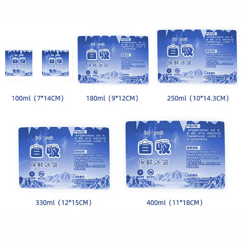 Tusen Self-Absorbing Water Ice Pack - Recyclable & Versatile
