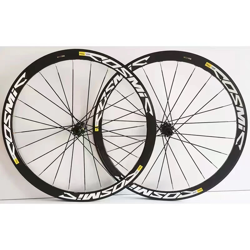 700c Aluminum Alloy Wheelset 40mm Six Ding Quick Release Disc-brake ...