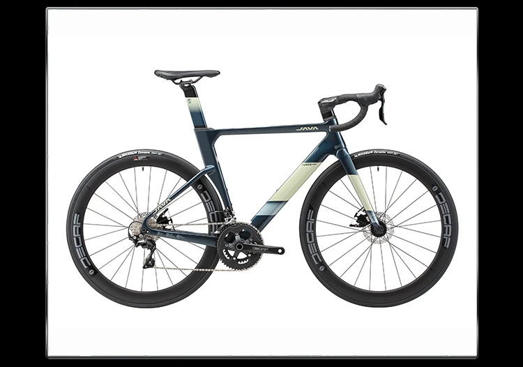 Java Fuoco Top 24 Speed Carbon Fiber Road Bike with Hydraulic Disc ...