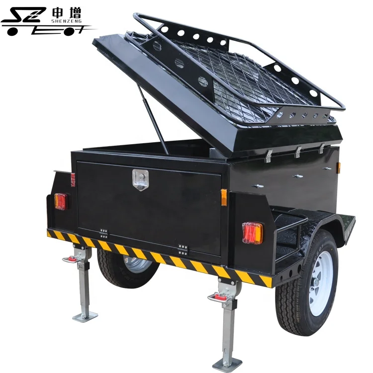 Small Cargo Box Trailers for Camping - Storage Solutions