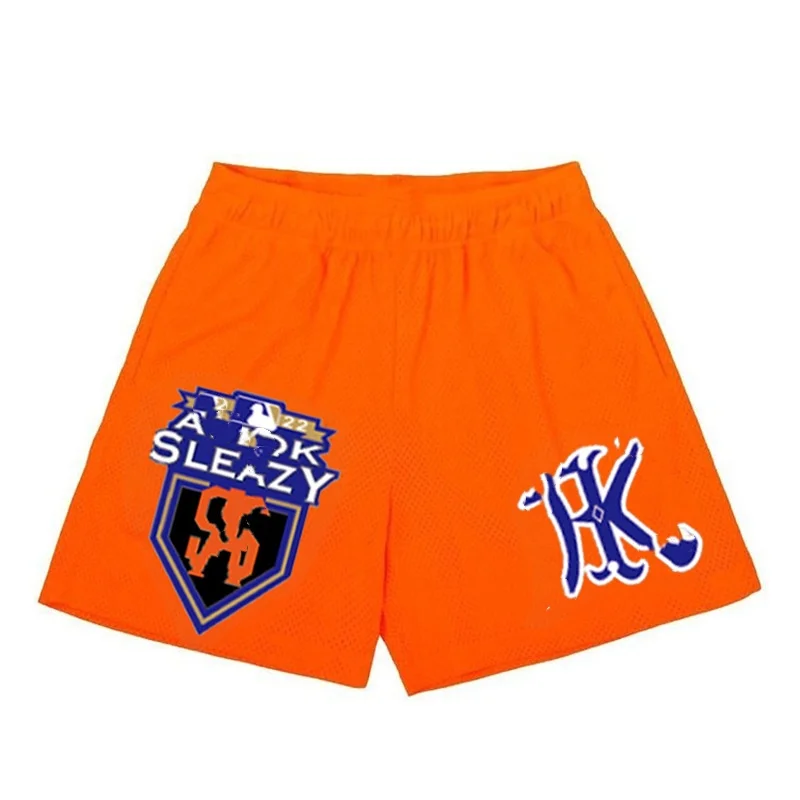 Custom Logo Comfortable Sports Mesh Shorts Multicolor Printed Shorts ...