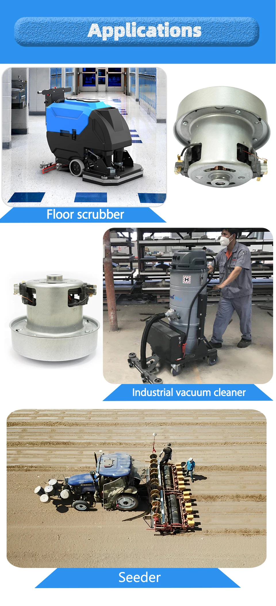 Jupiter Motor 110v 240v 24v 300w 500w Vacuum Cleaner Spare Parts Accessory Vaccum Cleaner ...