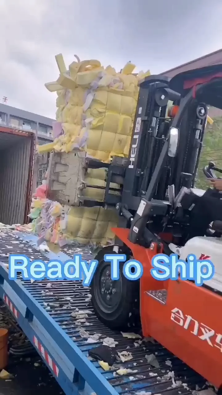 China Shredded Pu Foam Waste Scrap Using For Making Rebonded Foam - Buy ...