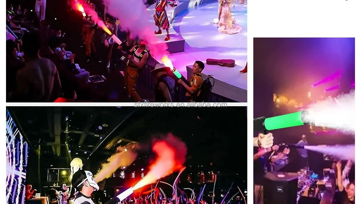 Smoke Machine Gun Pistol Original Handheld Disco Bar Club Dj Stage ...