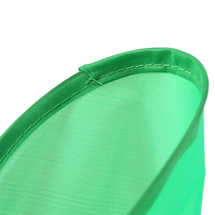 Customized Nylon Folding Hand Fan Foldable Outdoor Flying Disc - Buy ...