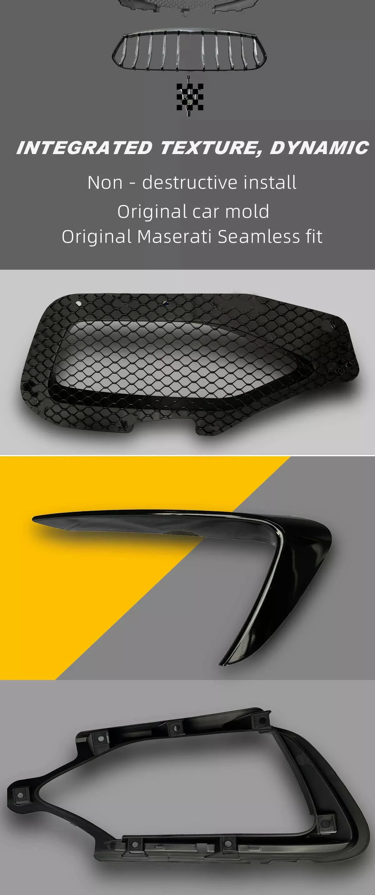 Car Performance Body Kit for Maserati Quattroporte GTS - Front & Rear ...