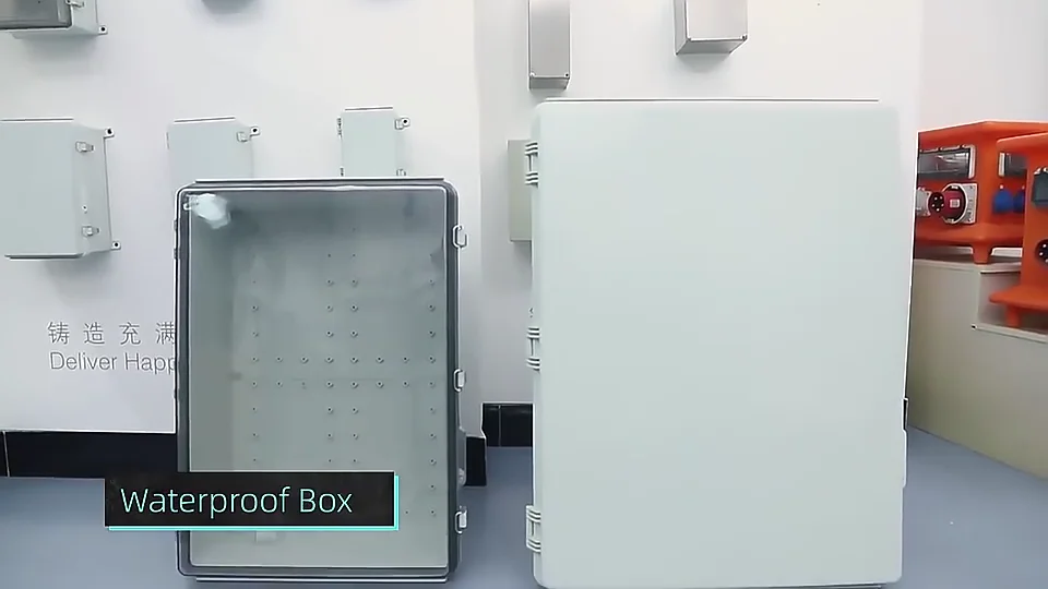Electrical Plastic Hinged Enclosure Ip66 Junction Box Waterproof ...