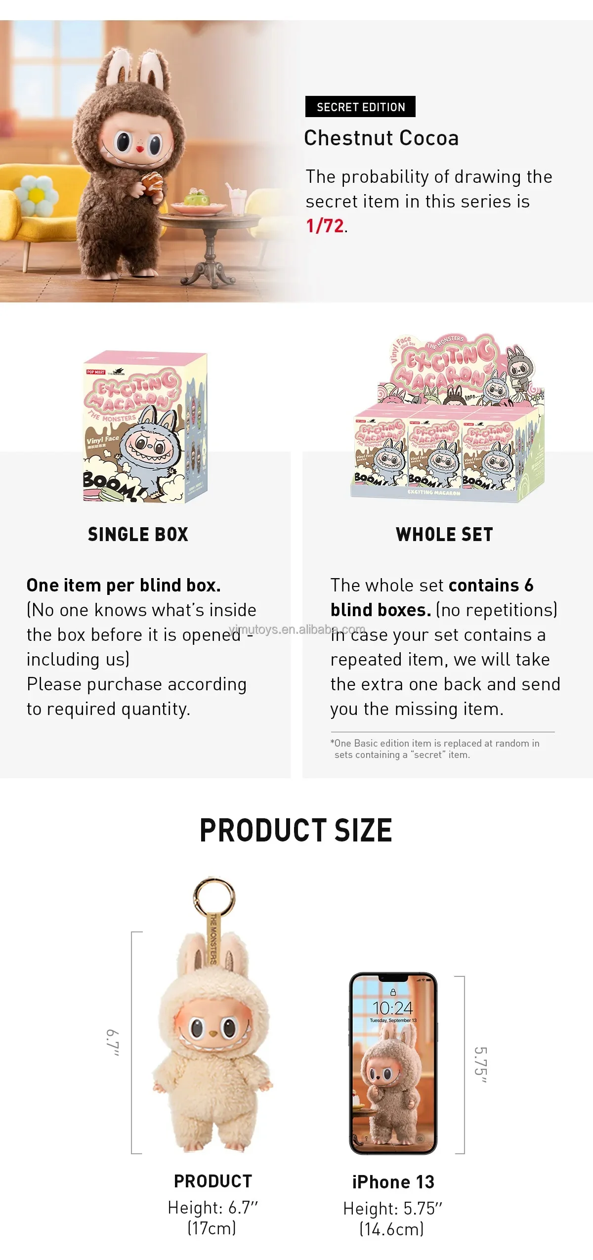 Hotsale POP MART LABUBU Blind Box - Exciting Plush Toys