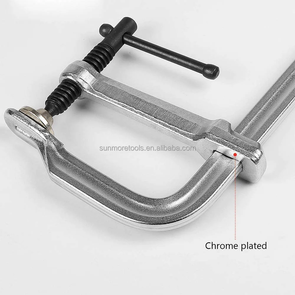 Heavy Duty Welding F Clamp Woodworking Bar Clips F Clamp Pipe Deburring ...