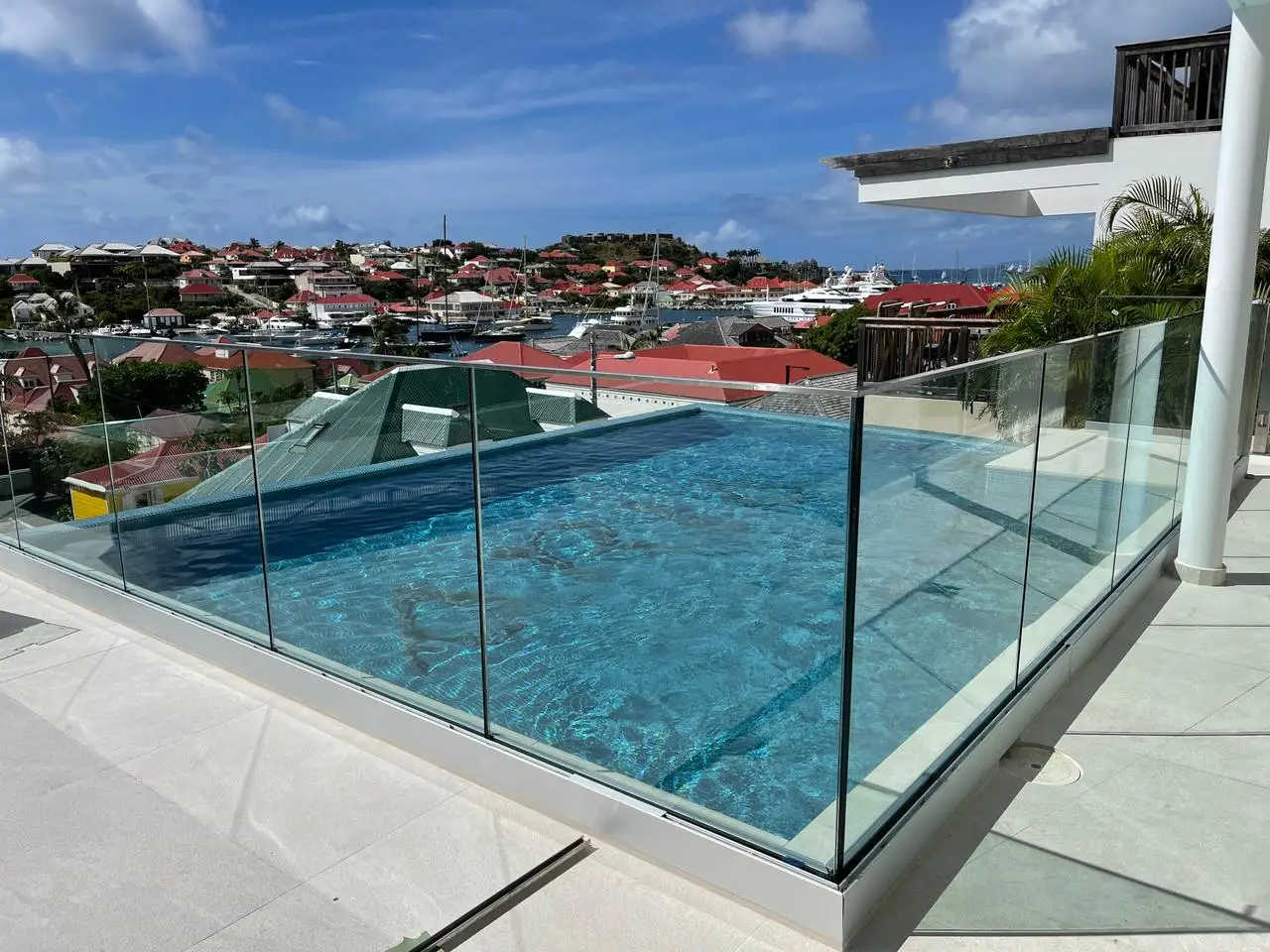 2022 Aluminium U Channel Railing Balustrade Handrail Hardware Terrace ...