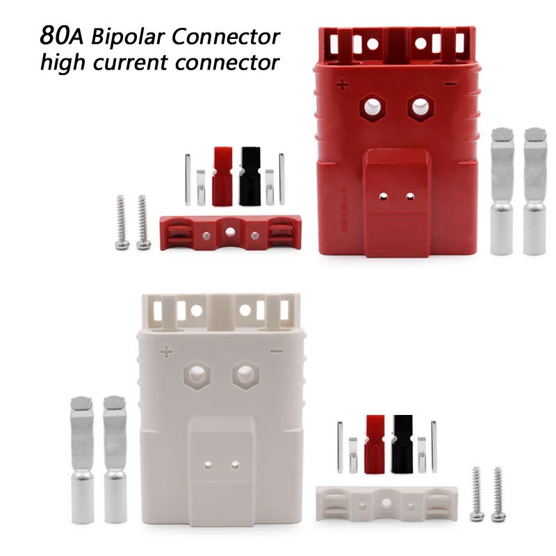 Series Power Connector 80a 2 Pin Quick Connect Disconnect Connector ...